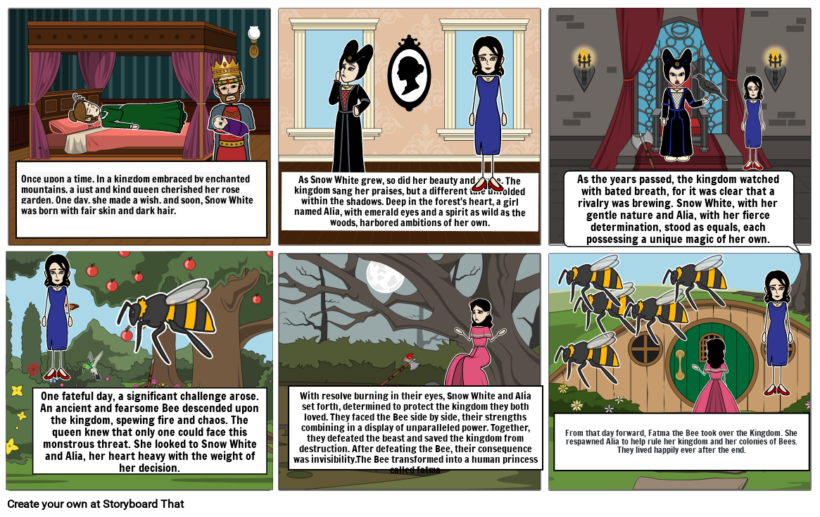 snow white and alia Storyboard af 1f4231e2