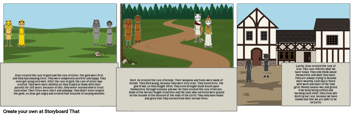 The Ages of Man Storyboard Storyboard par 1ff197c3