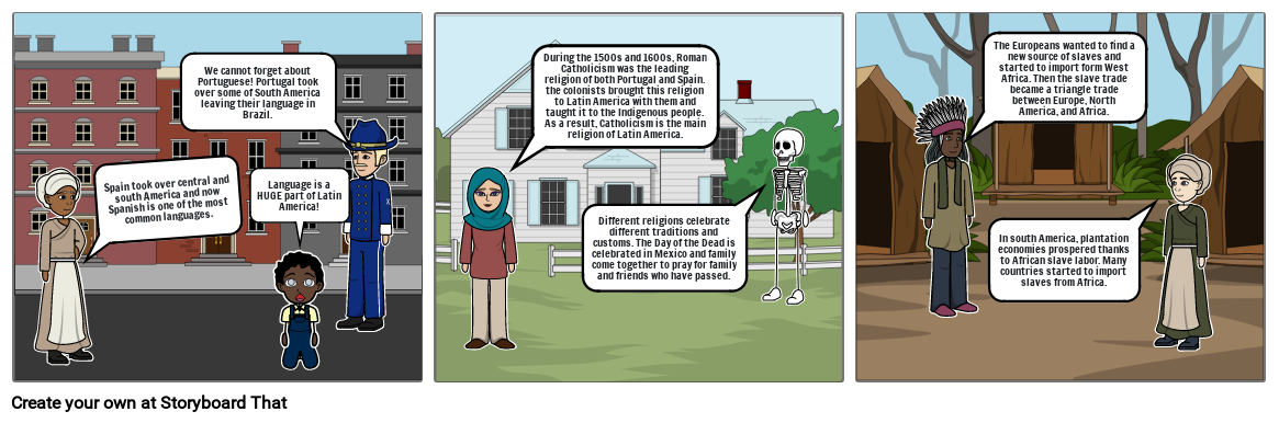 Latin America Storyboard by 2000111979