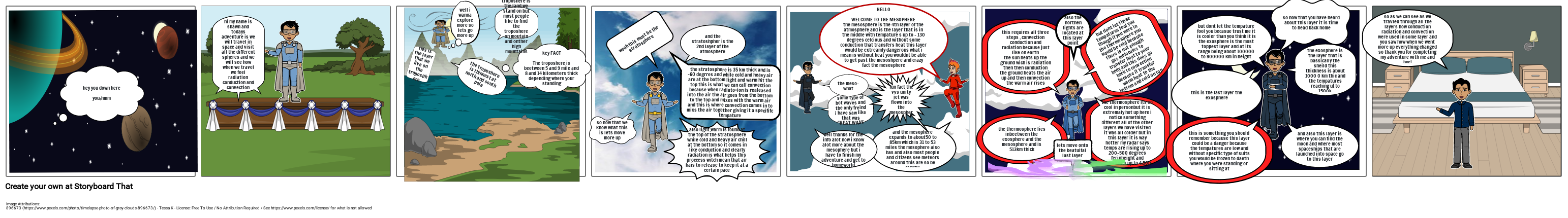 the adventure through space Storyboard by 2000121132