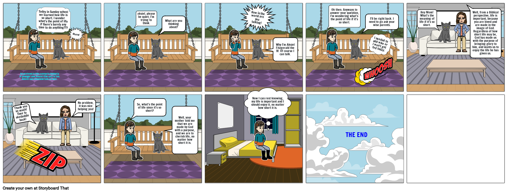 The Brief Treasure of Life Storyboard by 2067f1ab