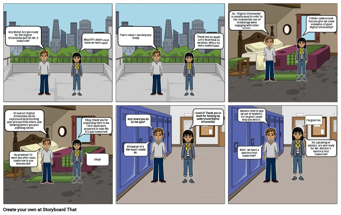 Digital Citizenship Storyboard by 20733fbc Digital Citizenship Storyboard by 20733fbc