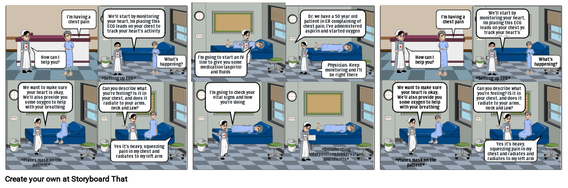 Medical Surgery Storyboard by 20a85572