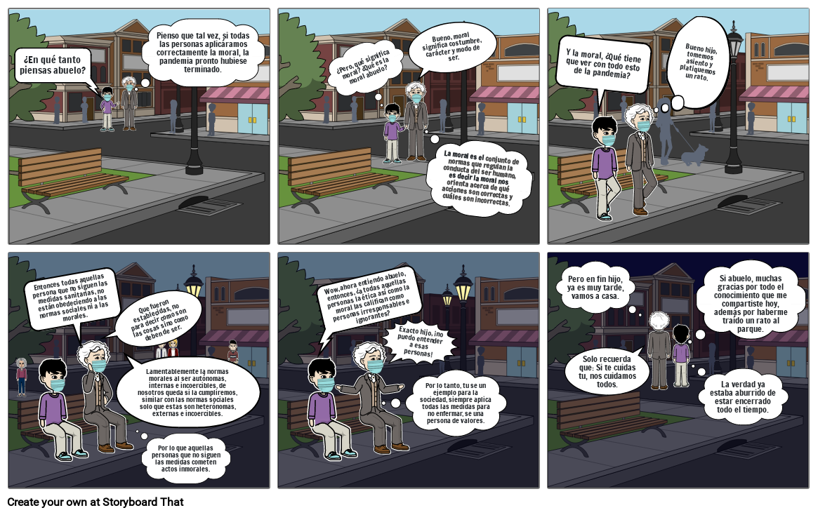 COVID 19 Storyboard by 20b0300049