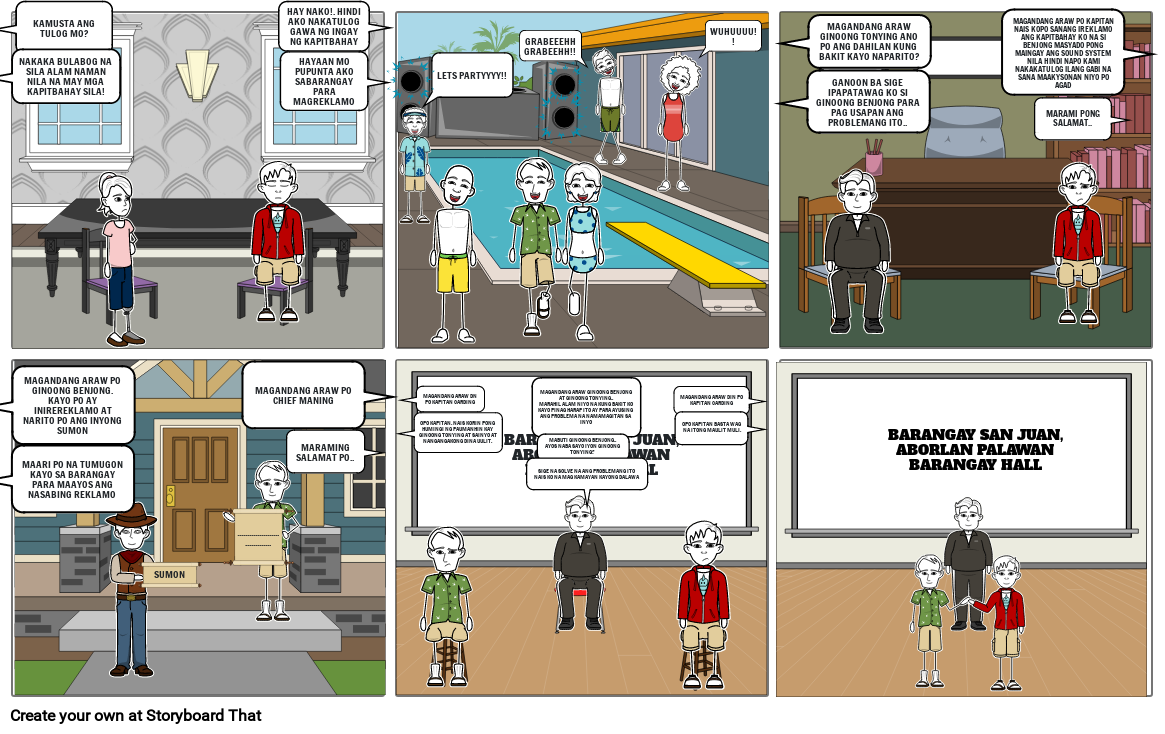KATARUNGANG PAMBARANGAY Storyboard par 2194afc6