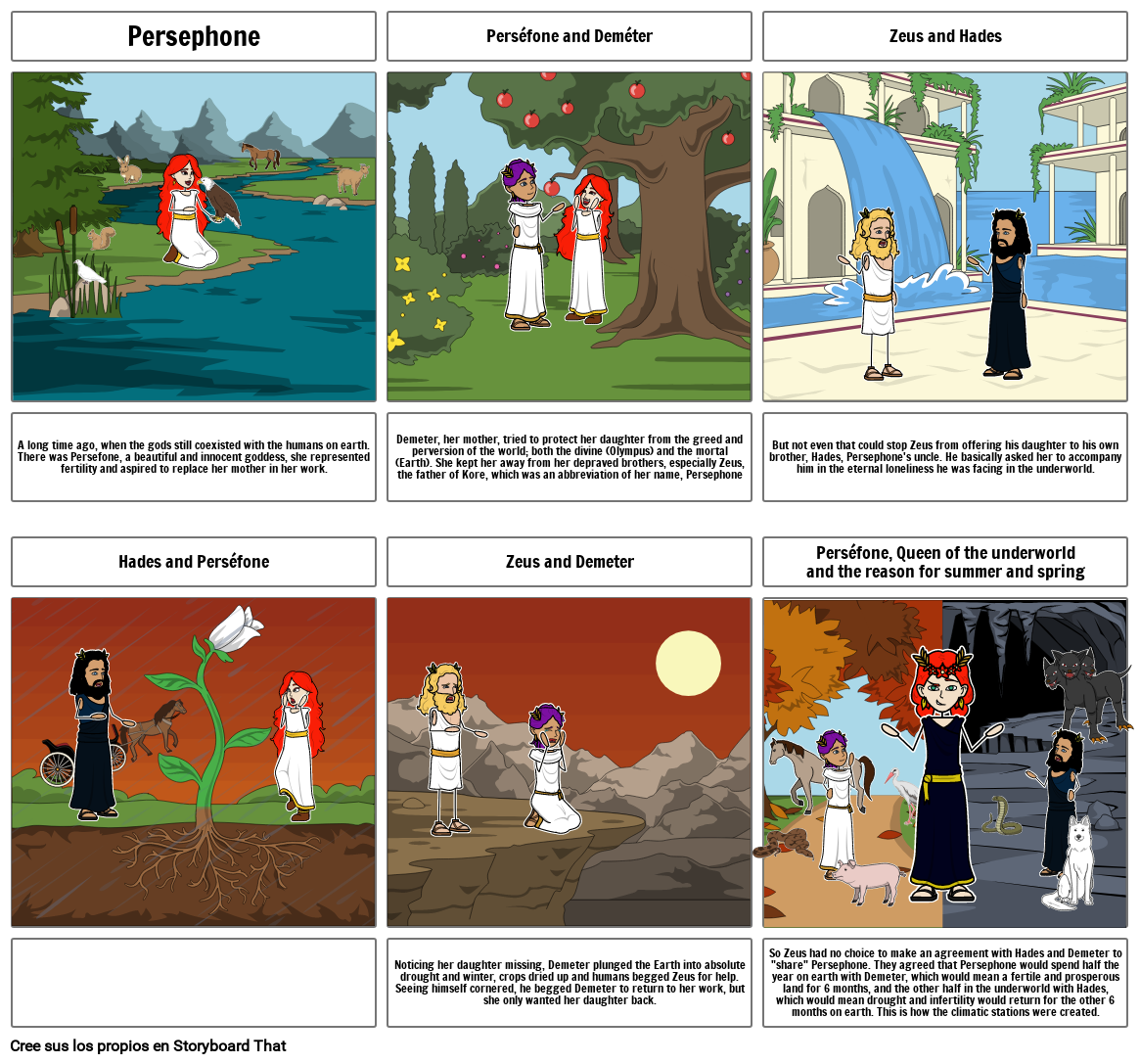 Perséfone Storyboard by 21bc5f2c