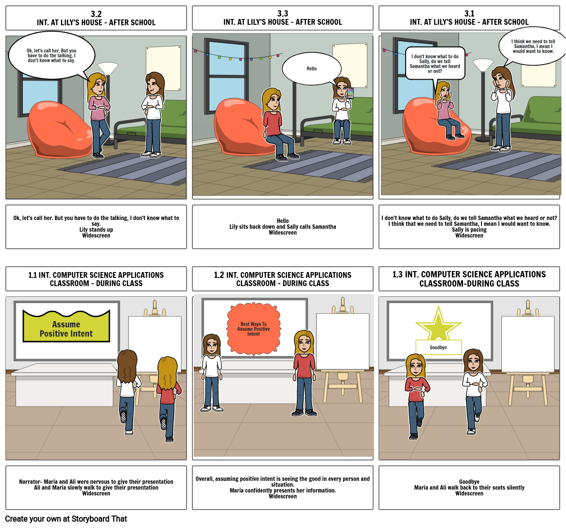Kennedy-Assume Positive Intent Storyboard by 2217f373