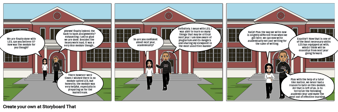 LES Reflection Storyboard por 223148949