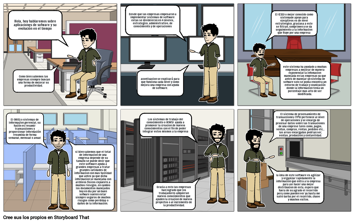 ING SOFTWARE SEMANA 1 Y 2 Storyboard by 22deb547