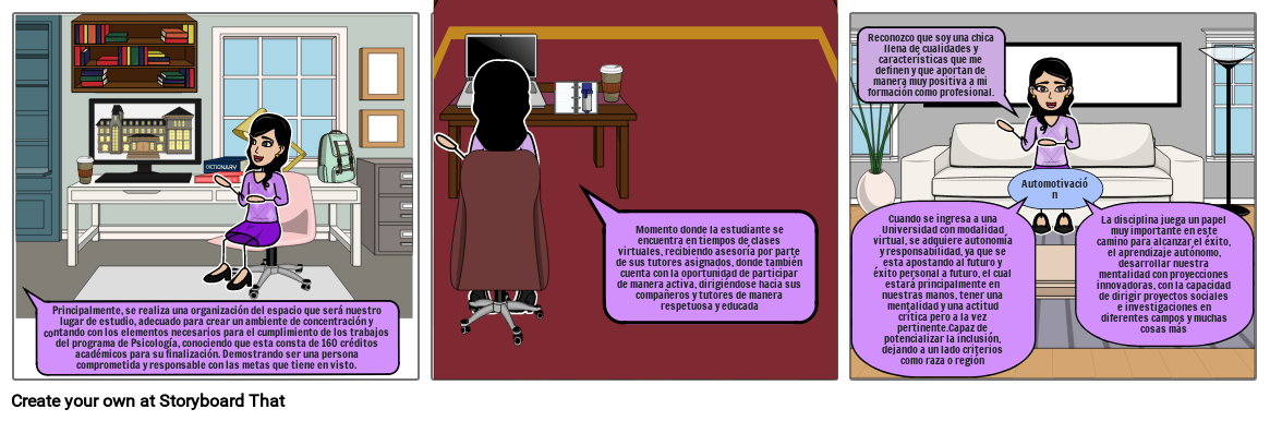Mi recorrido académico Storyboard par 23161f46