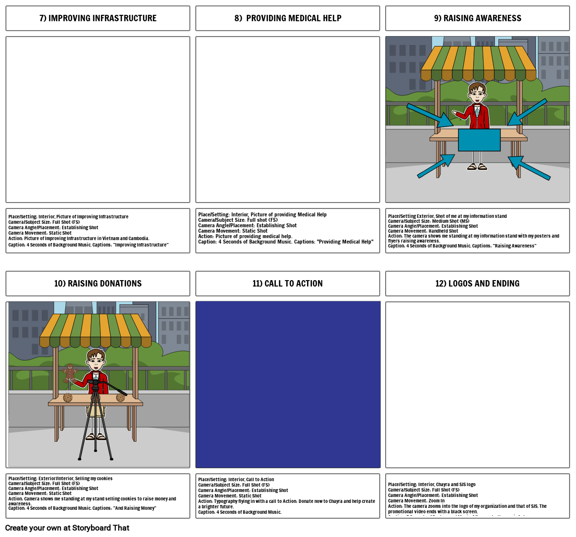 Design Storyboard Music Video Storyboard by 23459b66