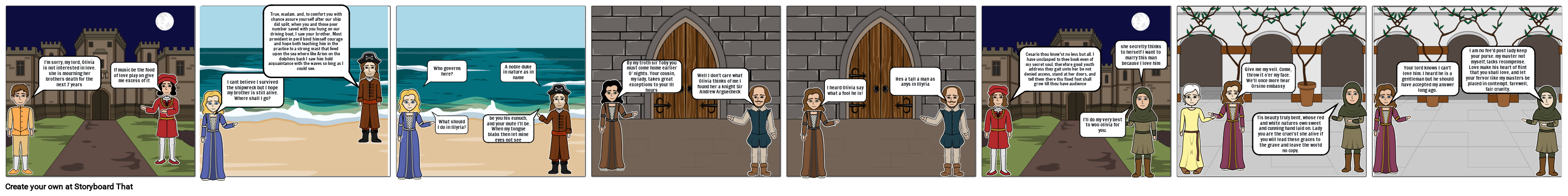 Twelfth Night Storyboard by 2389a9fc