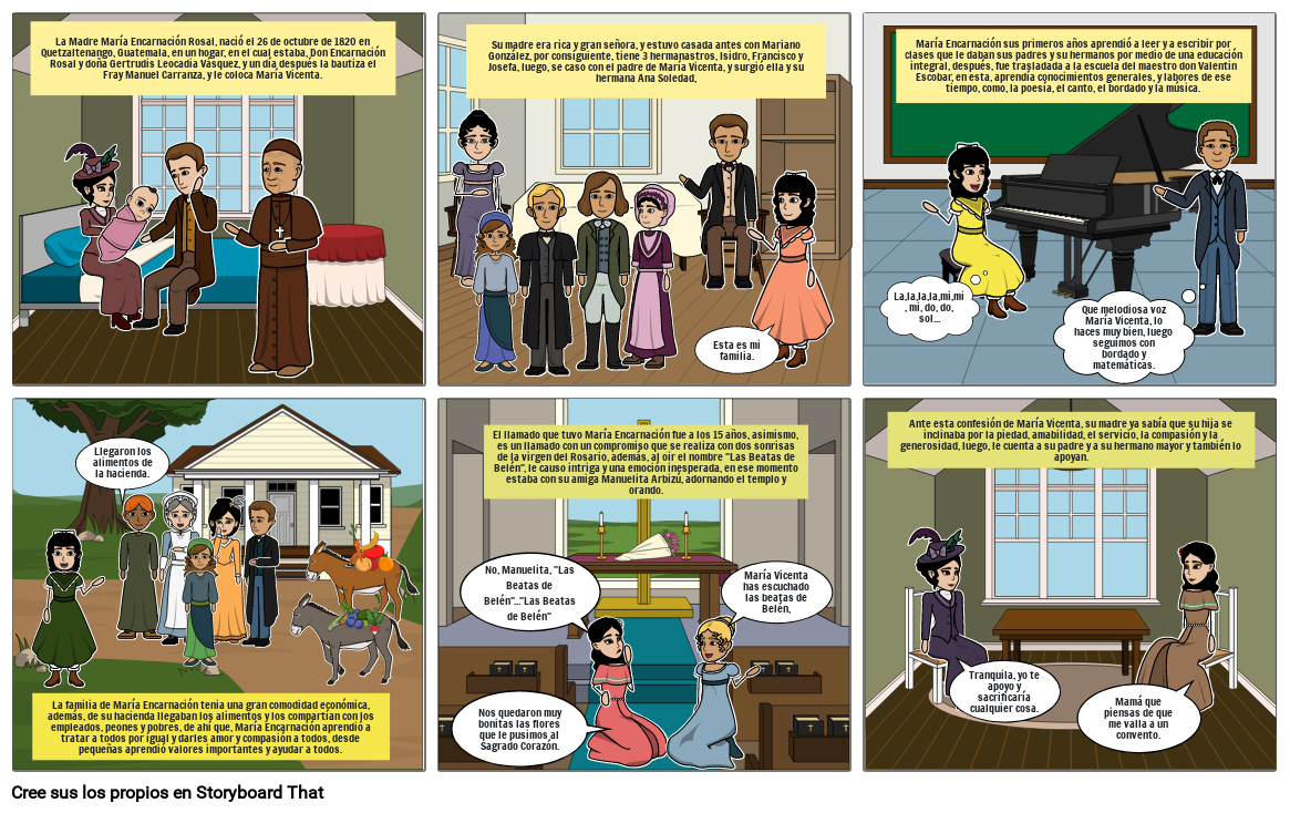 Comic Hermana Encarnación Rosal Storyboard By 23da5dc2