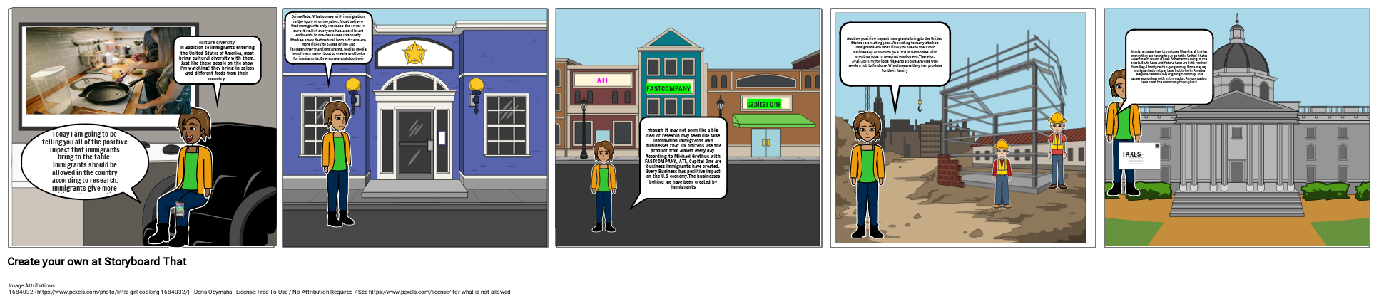 Immigration Storyboard by 23de651b