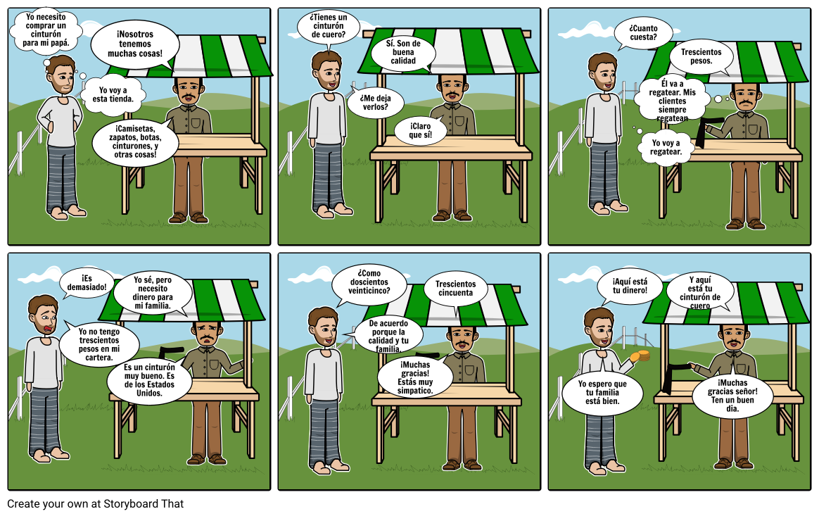 Regatear Storyboard por 23e413d412664