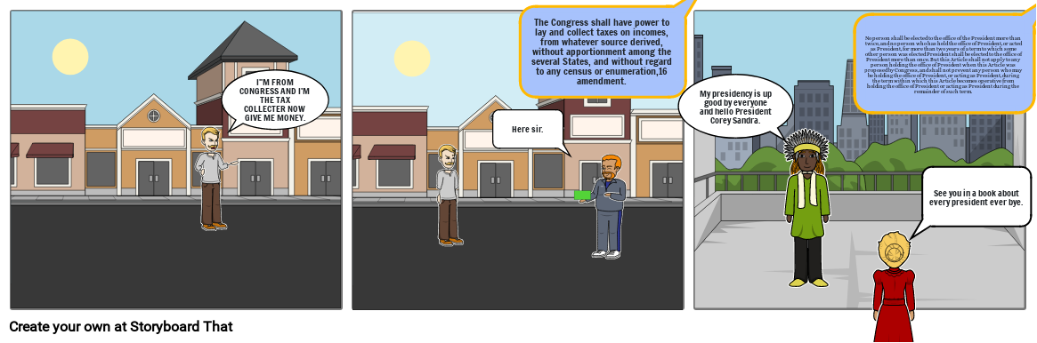 The amendments Storyboard por 23ed10d3