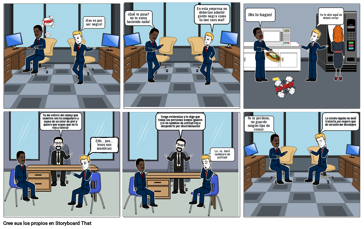 Resolucion De Conflictos Storyboard By 242f9a6b