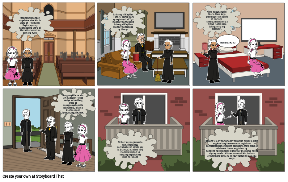 Kabanata 7 Storyboard by 244e671e