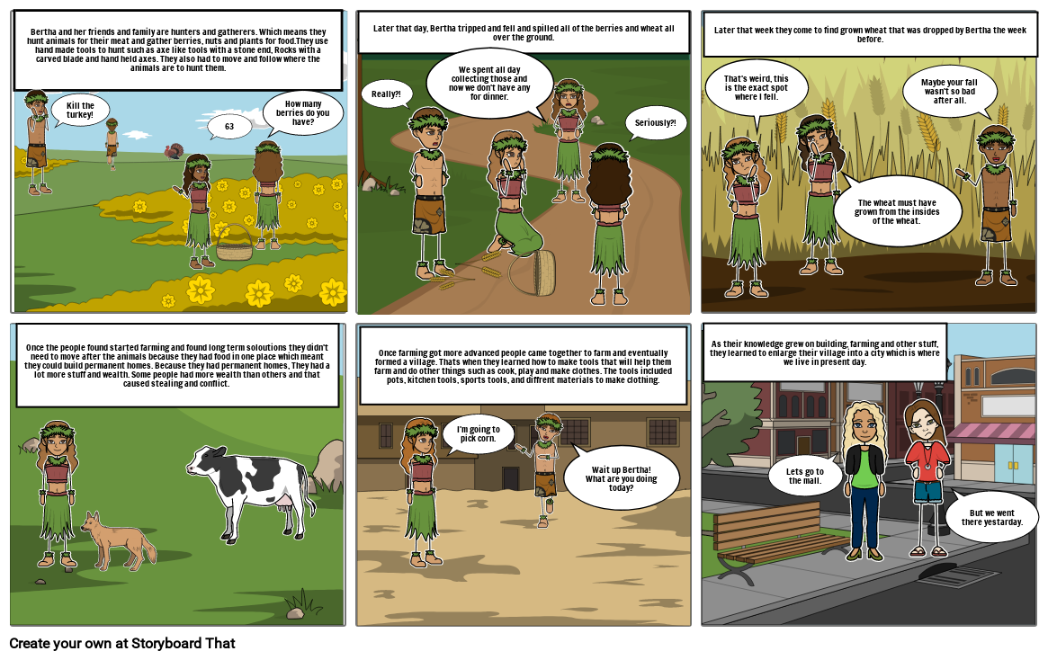 Early man Storyboard por 2467d388