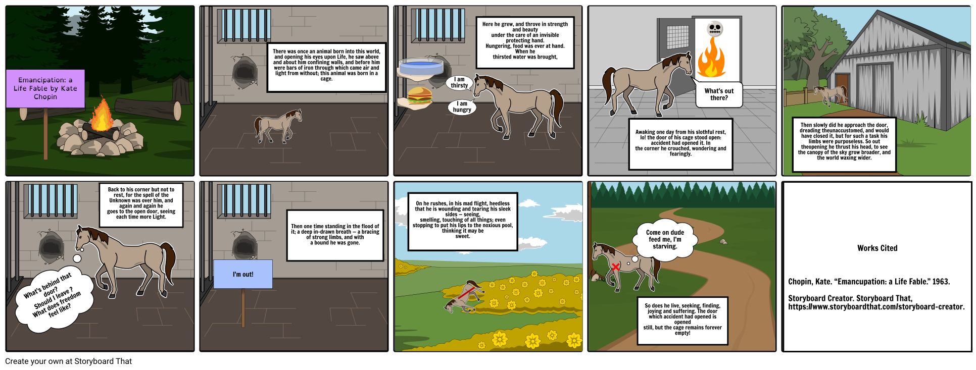 Emancipation: a Life Fable Storyboard par 249d7a2a