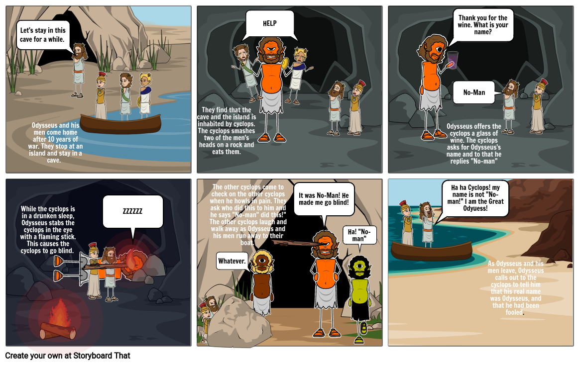 Myths Storyboard por 24f8a53d