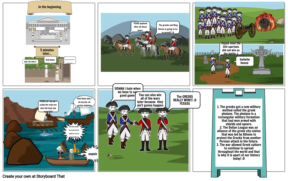 Persian Wars Comic Storyboard by 252dc744