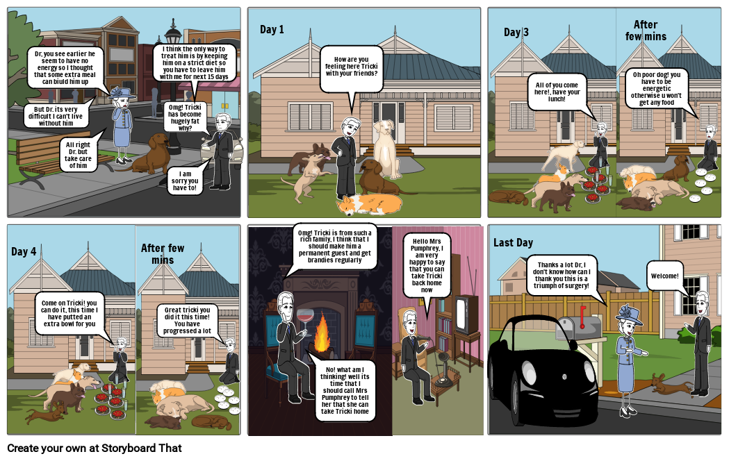 HOLIDAY Storyboard by 2543ce1b