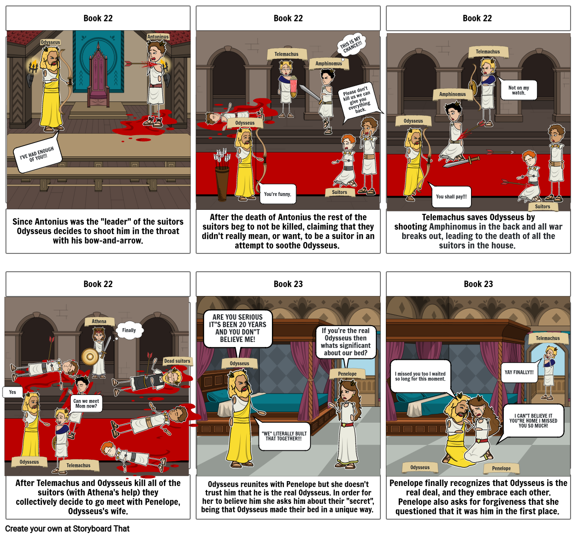 Teagan Ashton: book 22-23 story board Storyboard