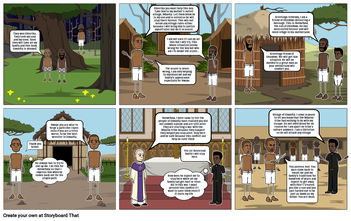 TFA Graphic Novel Project Storyboard by 259affb7
