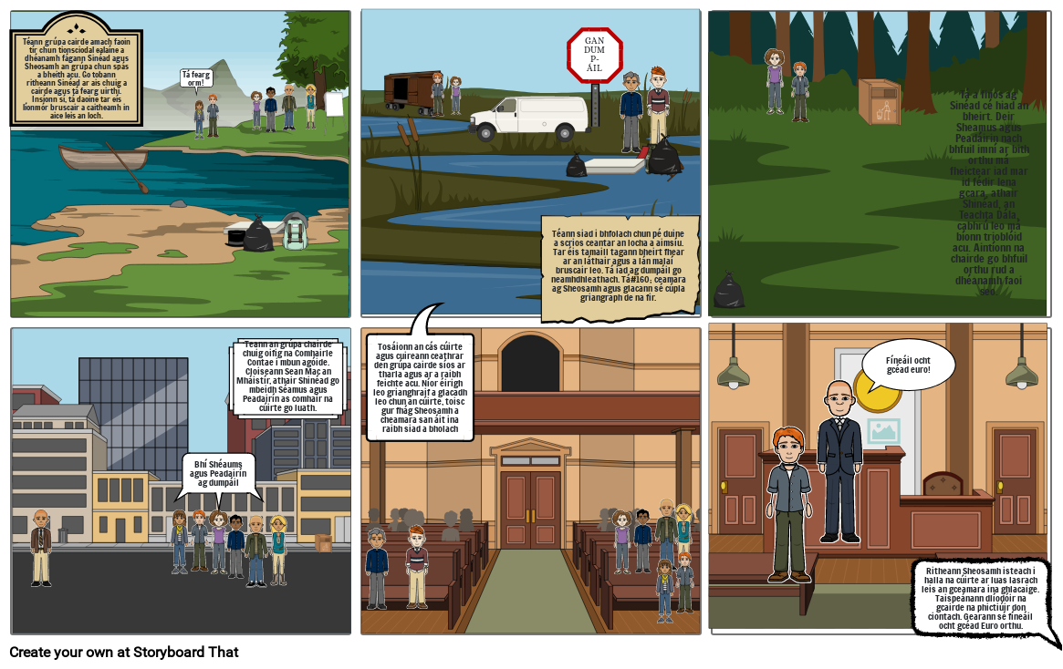 Irish Project Storyboard por 26004