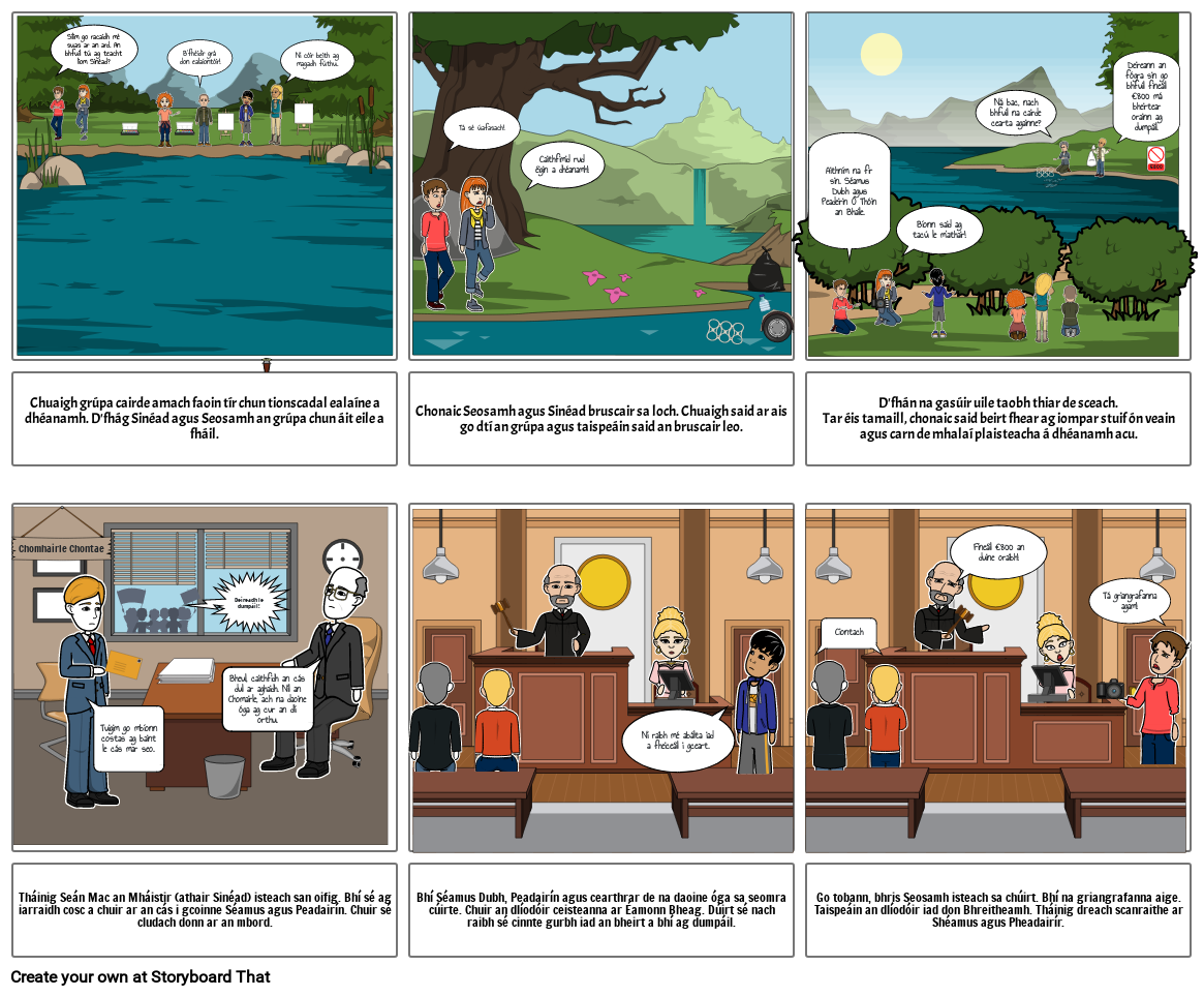 An Gleann Álainn Storyboard by 26141