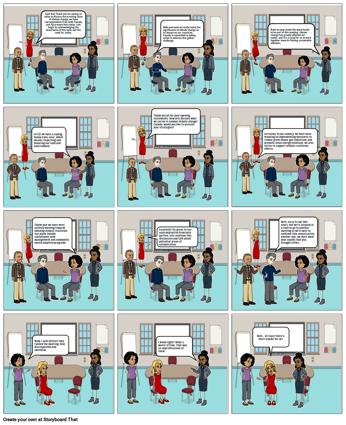 Business Meeting Storyboard Per 2623d624 Business Meeting Storyboard Per 2623d624