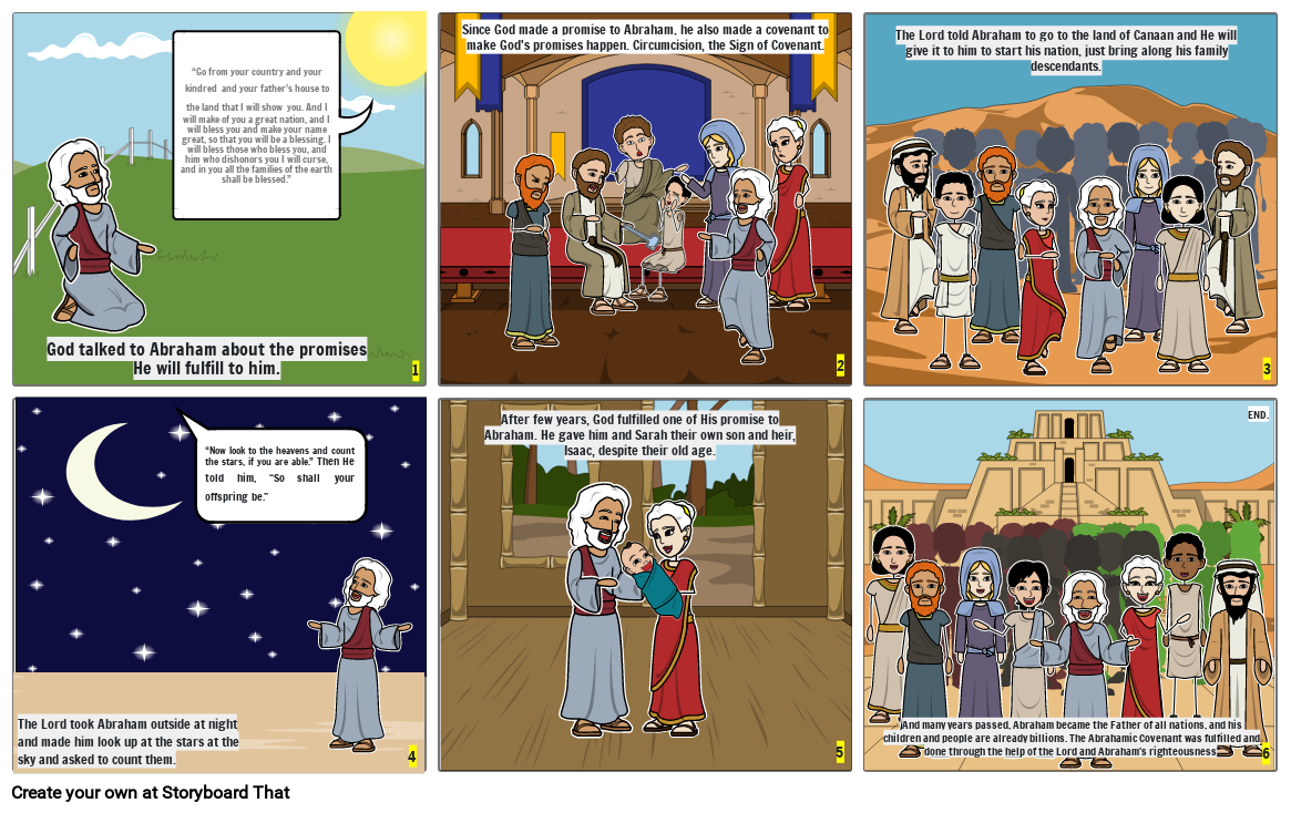Abraham Storyboard by 2629ed63