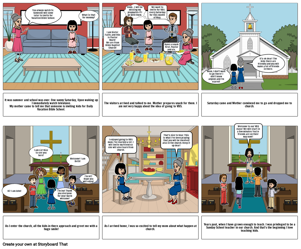 Unknown Story Storyboard por 2685ec4a