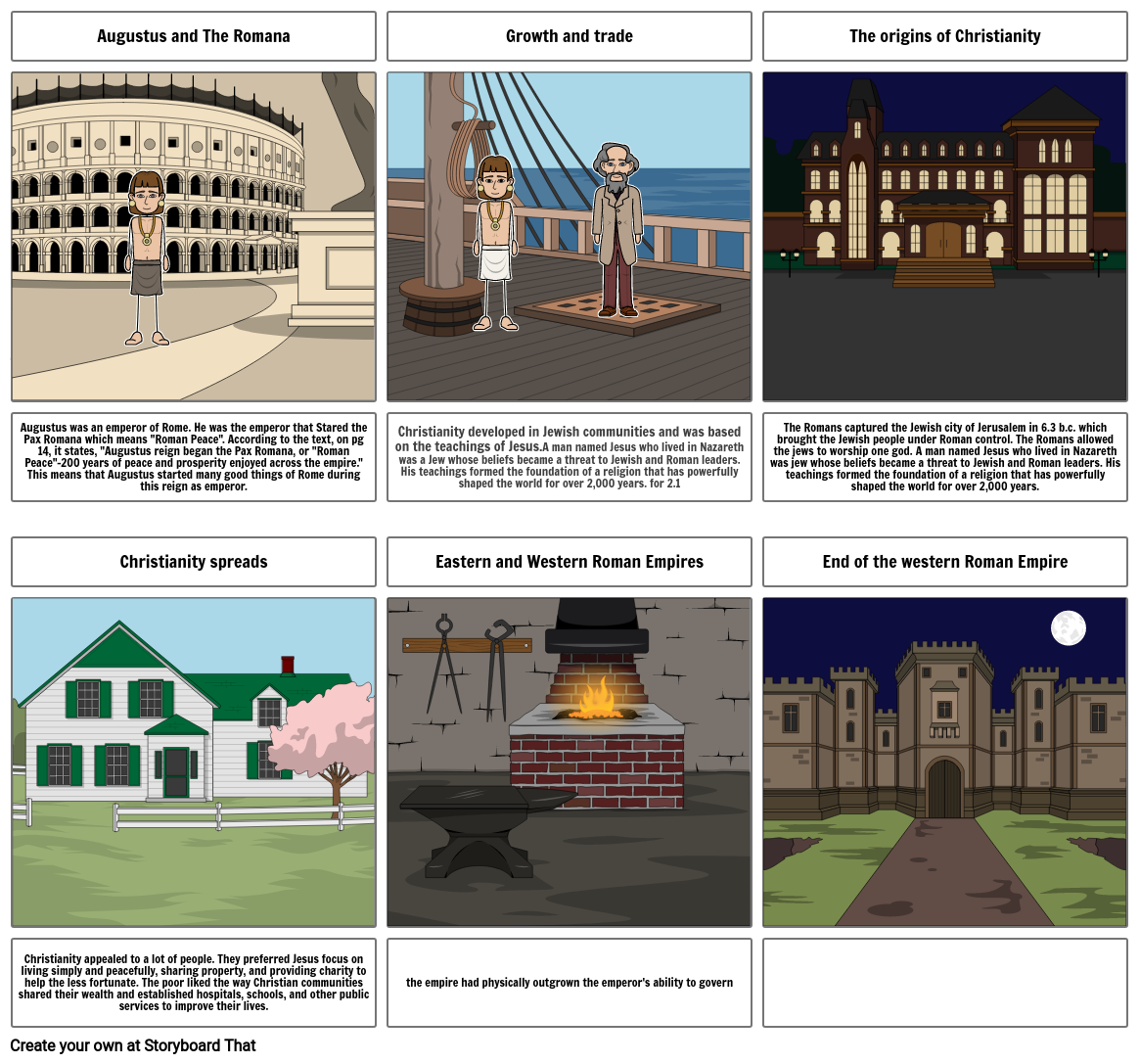 Roman Storyboard por 269c92a3