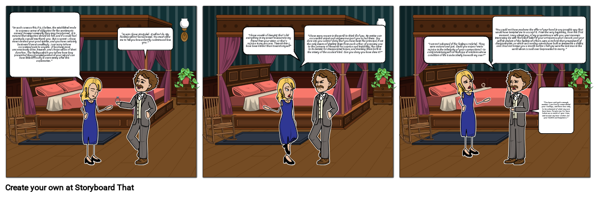 Pride and Prejudice Storyboard Storyboard by 273e6a83