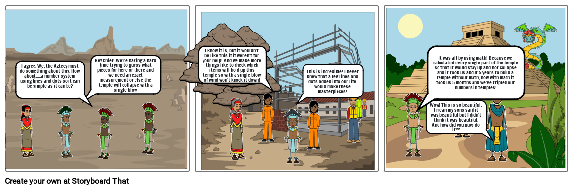 Mayan Innovation Storyboard por 27ae924a