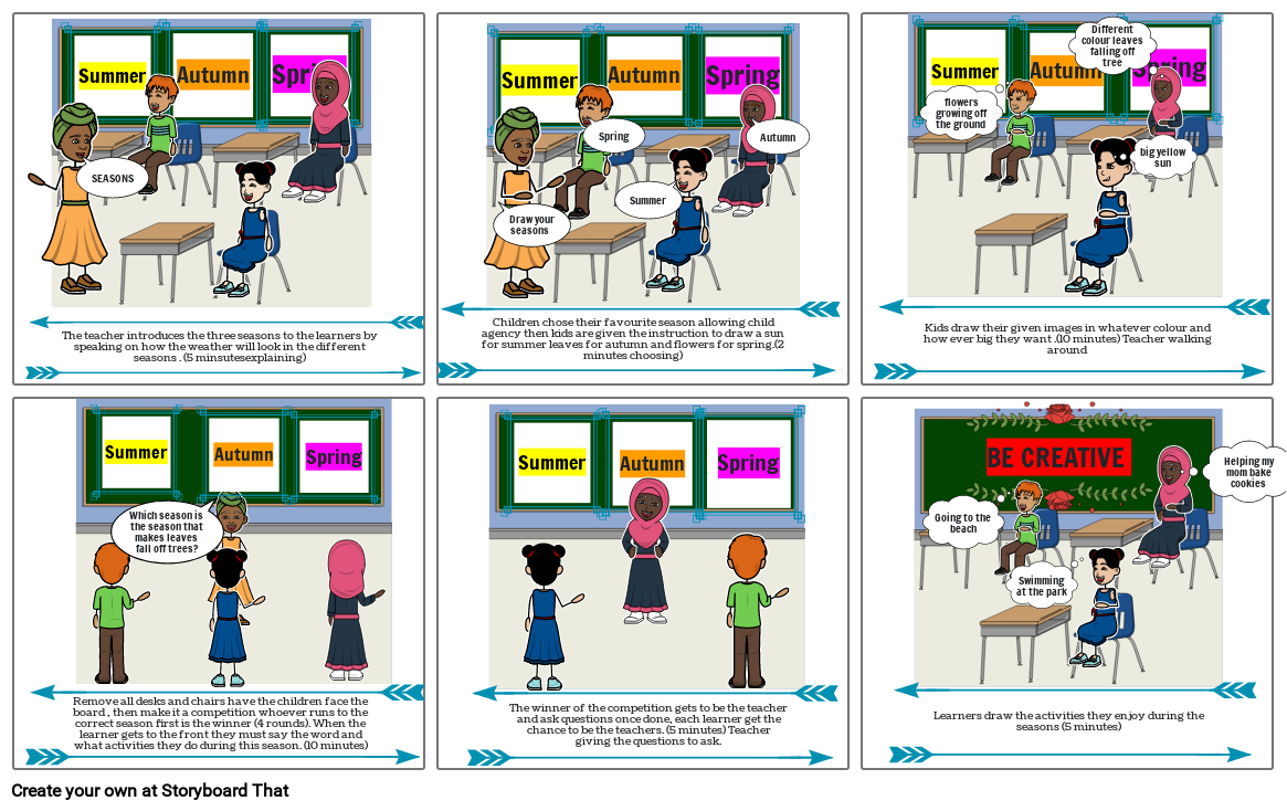 Seasons Game Storyboard by 27b9b02d