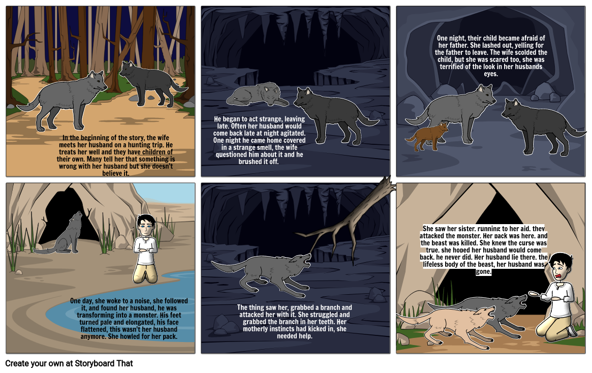 The wife's story Storyboard by 2819f58f