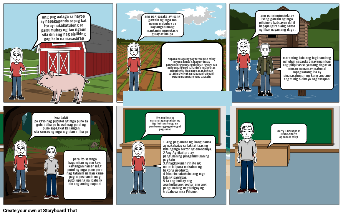 comic strip Storyboard by 2846f9ca