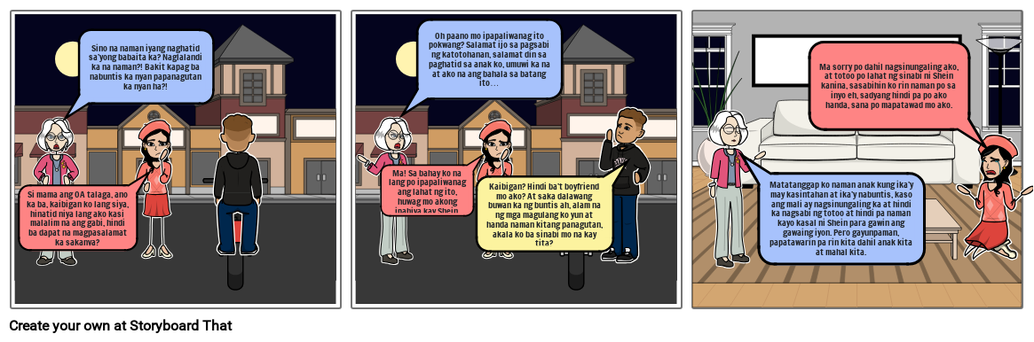 pagpapahalaga ng katotohanan Storyboard por 28732dfa