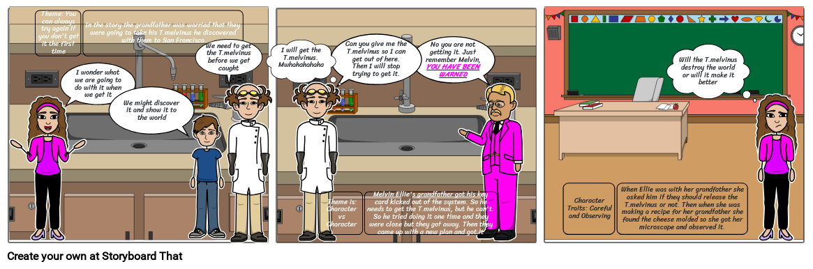 The Fourteenth Goldfish Storyboard by 287f1a01