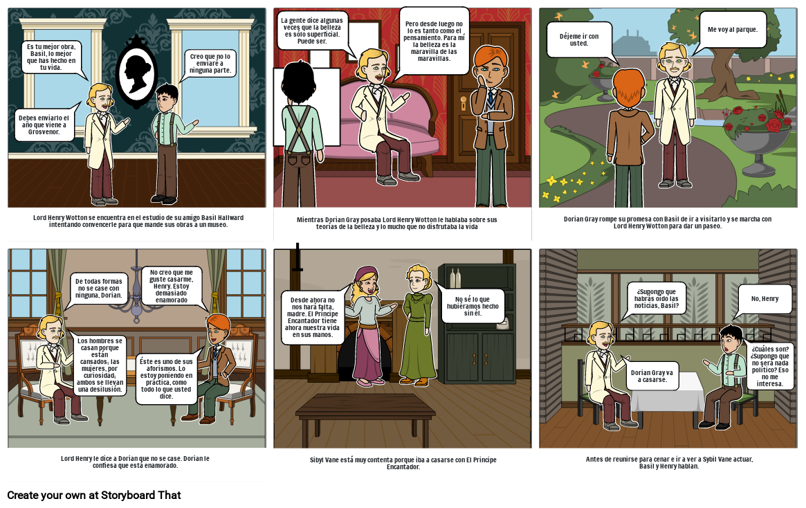 Dorian Gray Storyboard by 28a3f9de