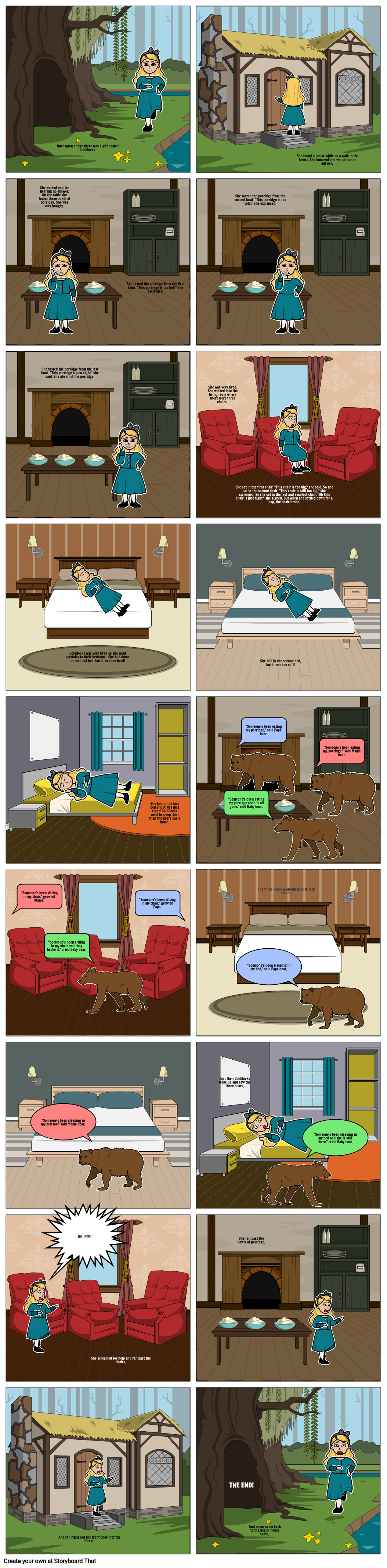 Comic Strip Storyboard de 2939a26f