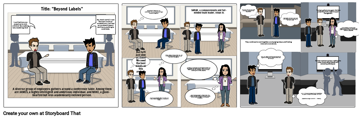 Beyond Labels Storyboard por 29599ead