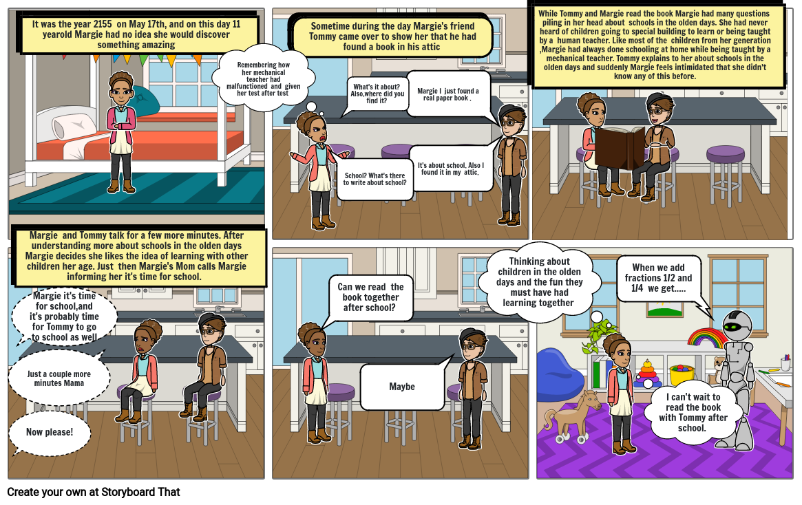 THE FUN THEY HAD Storyboard por 299381cc