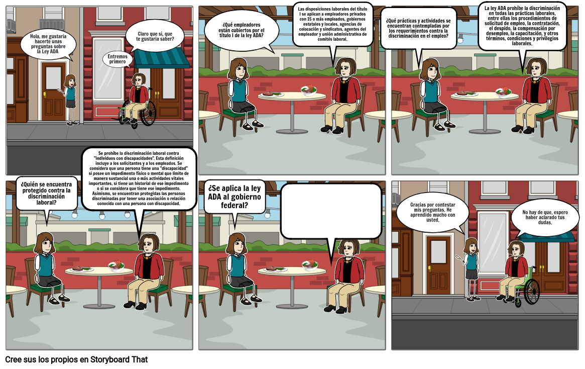 Ley ADA Storyboard by 299eae82