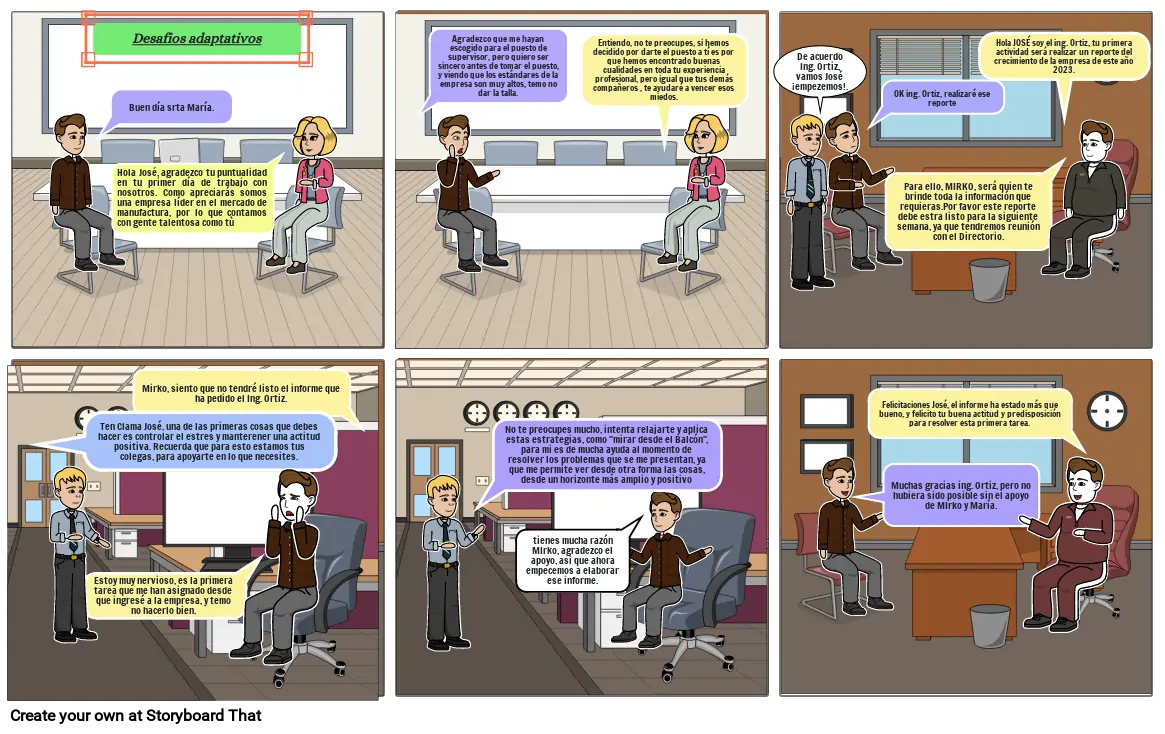 ACCIONES PARA ENFRENTAR LOS DESAFIOS ADAPTATIVOS