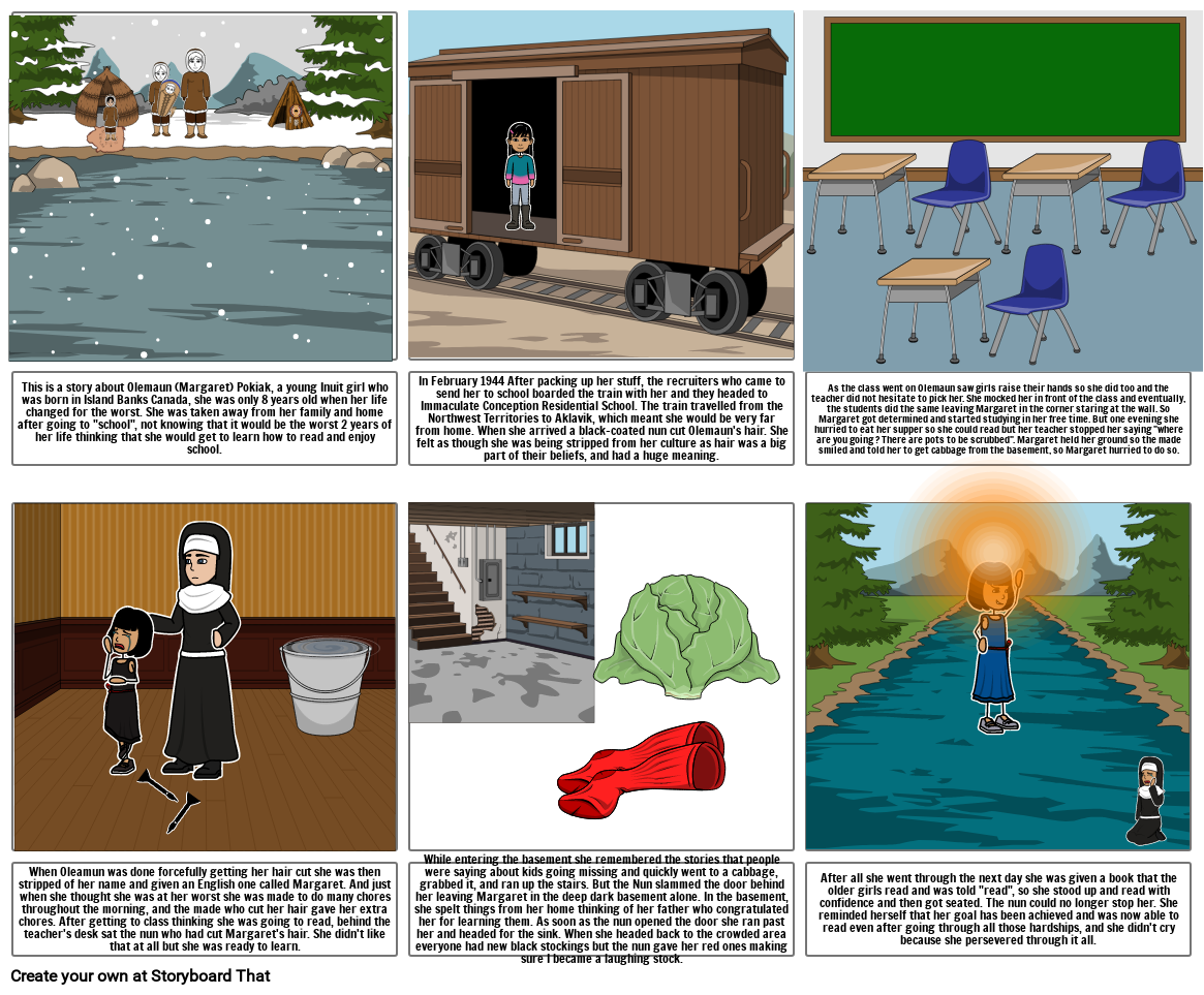 Fatty Legs Storyboard par 2a106446