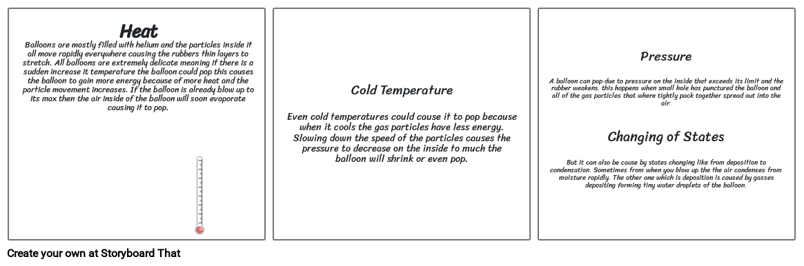 States of matter comic strip Storyboard by 2a10b161